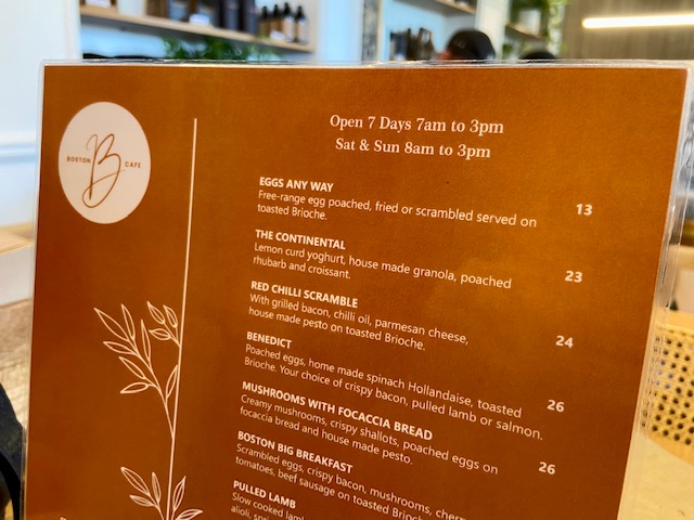 Boston Cafe Westgate Menu, Reviews & Photos